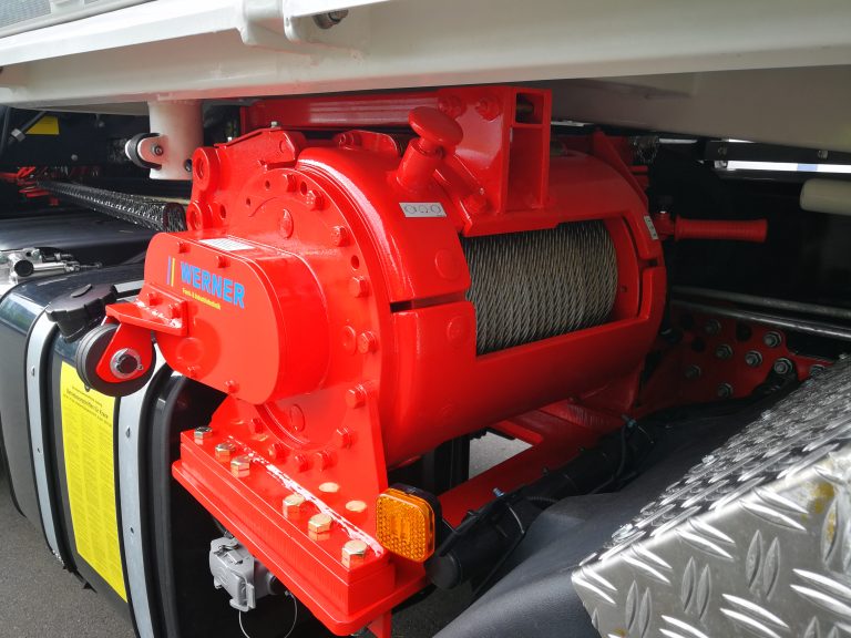 Seilwinde S70.2 319 H1 HW an MAN TGS 18430 4×4 für SPIE SAG GmbH ...